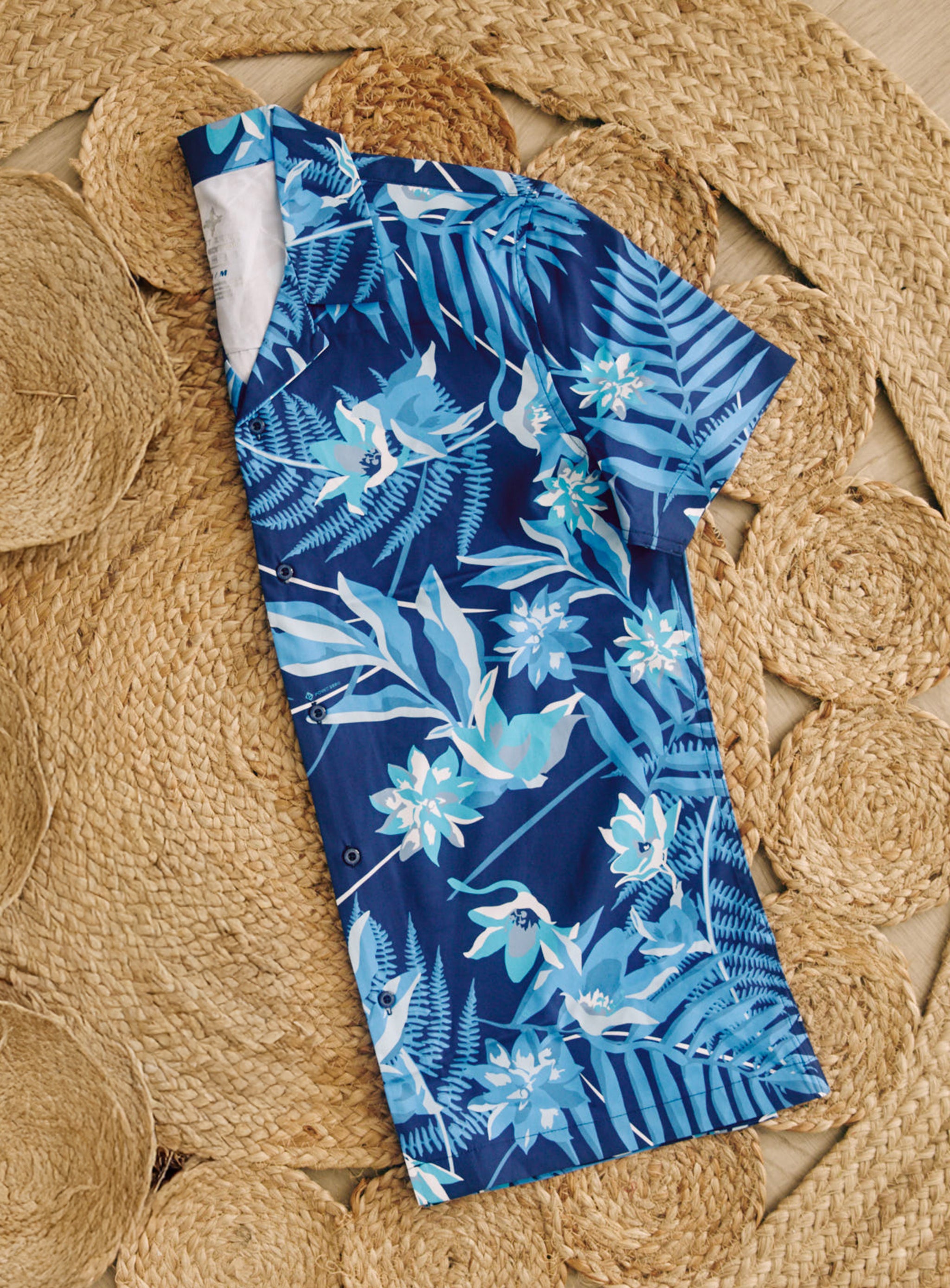 Fern Print Shirt for men - Point Zero