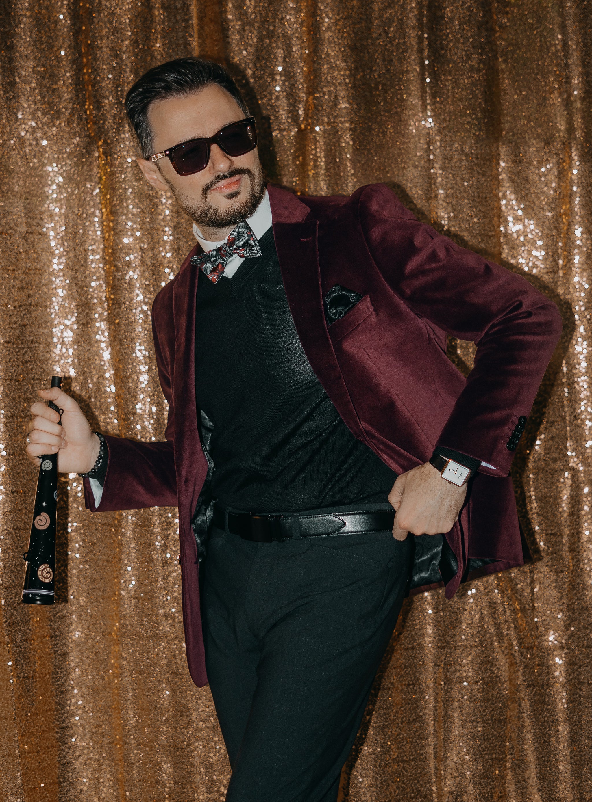 Veston en velours pour homme - Soul of London