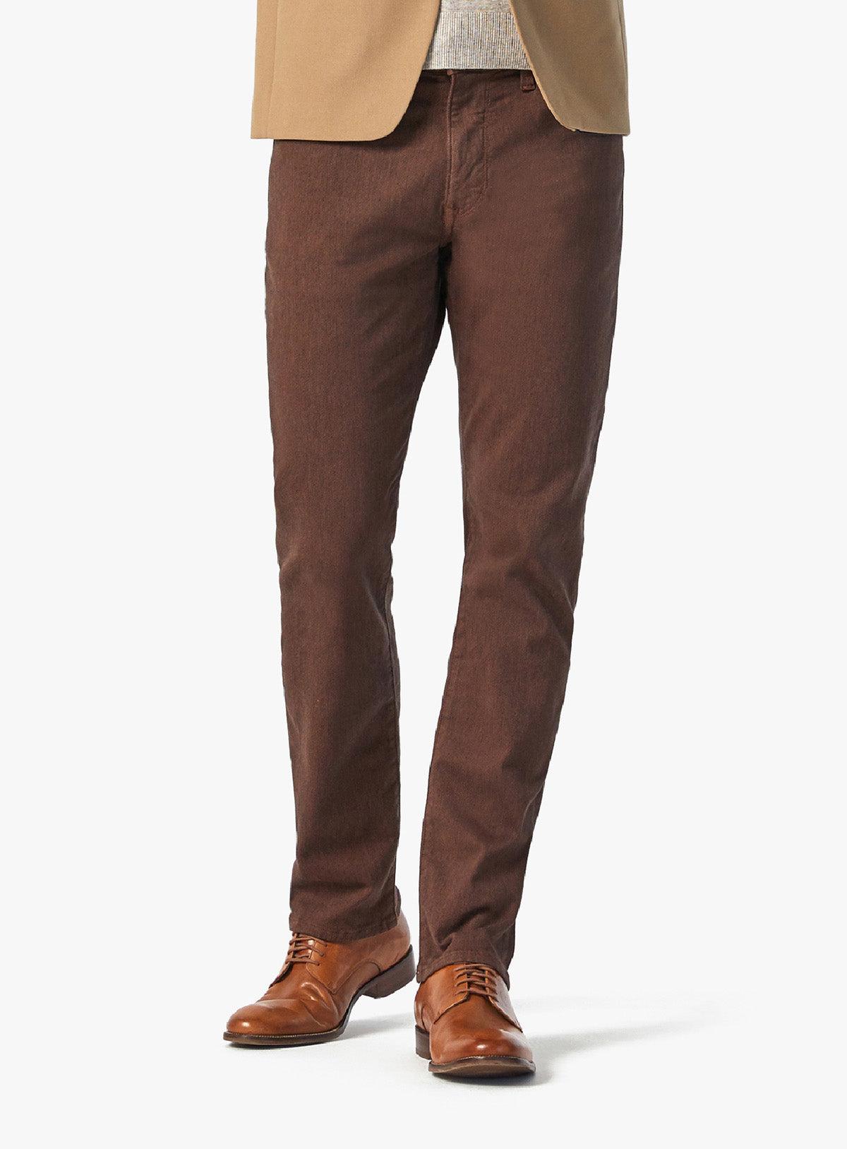 'Cool' Cognac Diagonal Jeans for men - 34 Heritage